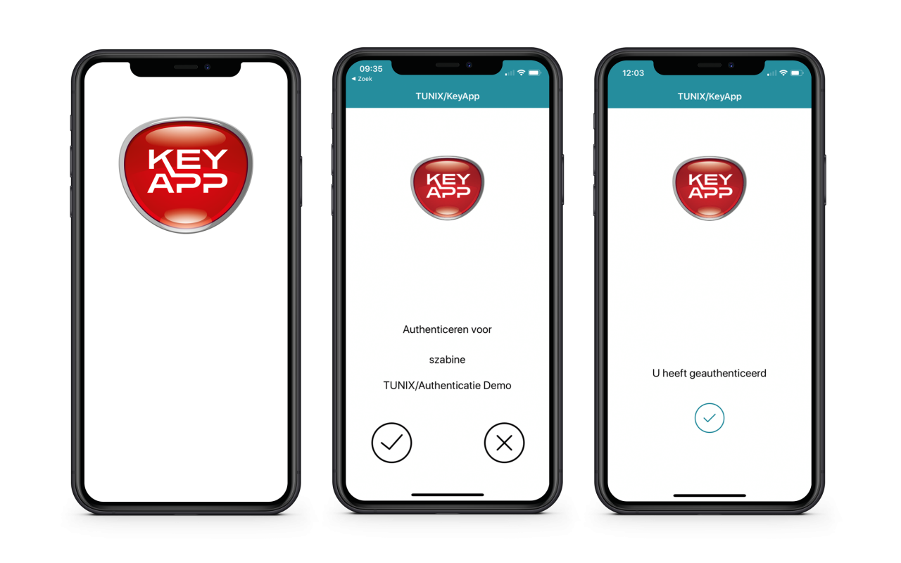 Gratis proefmaand - TUNIX KeyApp
